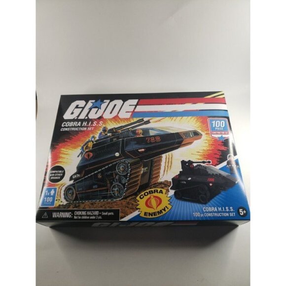 Hasbro | Toys | Gi Joe Cobra Hiss Tank Building Hasbro Construction Set ...